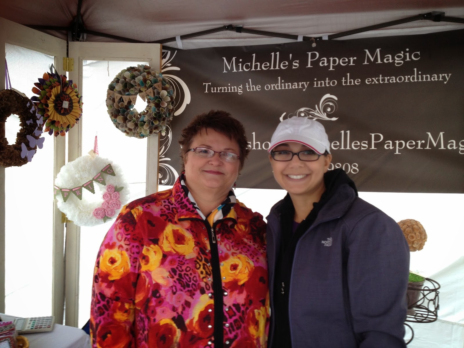 Michelle's Handmade World: My First Outdoor Craft Fair